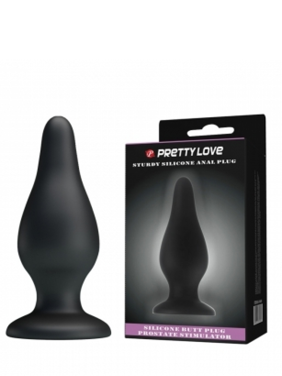 Pretty love sturdy silicone butt plug