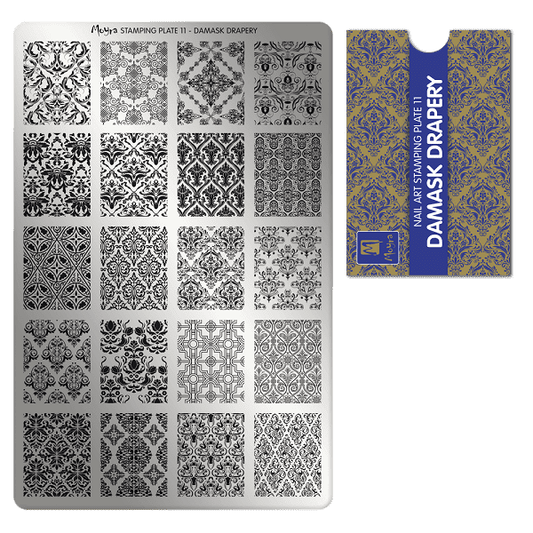 Moyra 11 Damask drapery