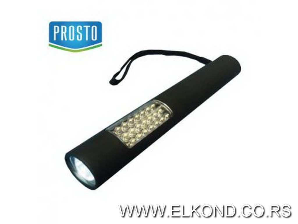 BATERIJSKA LAMPA 24LED+0.5W PROSTO PL8013