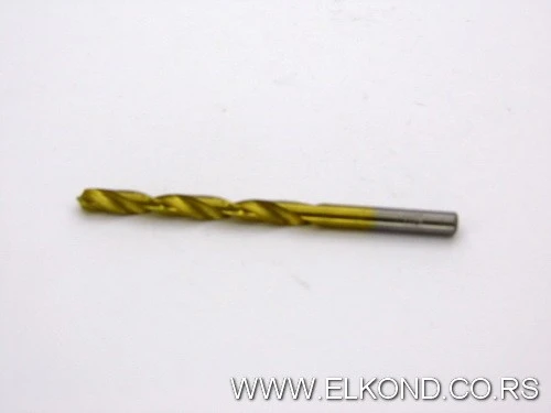 BURGIJA SPIRALNA 6.5 MM HSS TITAN. METAL,DRVO