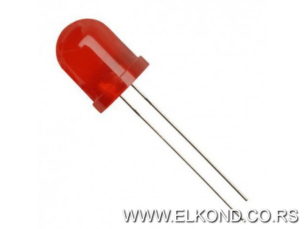 LED DIODA 5MM 1.8V CRVENA