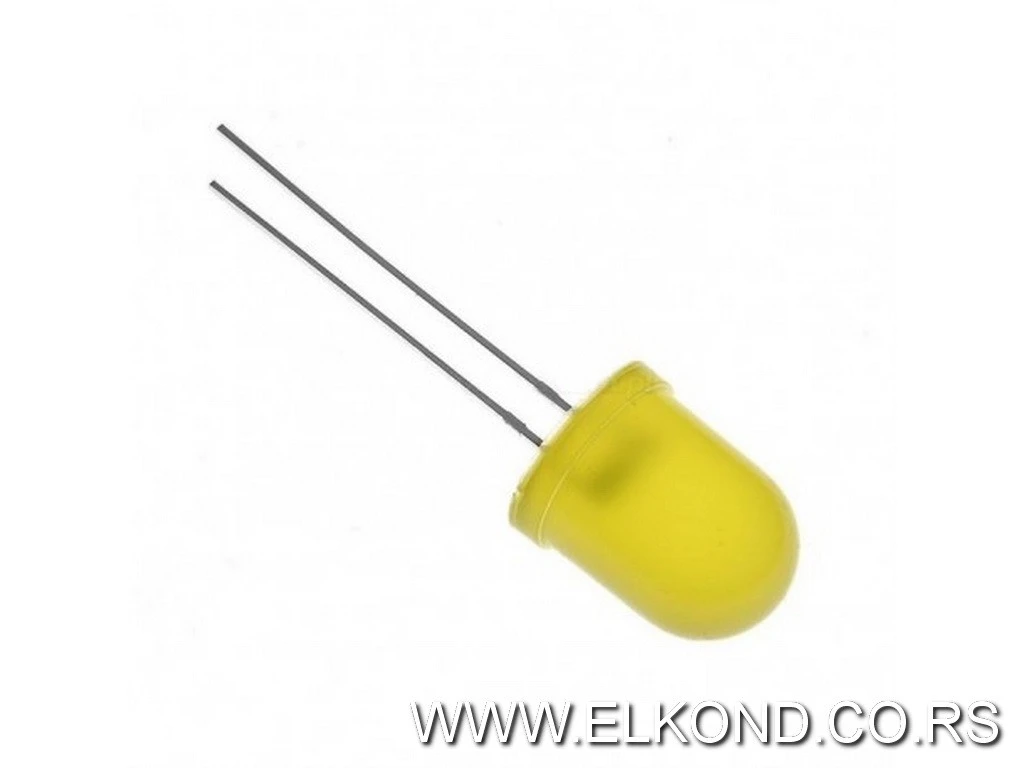 LED DIODA 5MM 2.1V ŽUTA