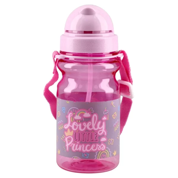 Flowy baby, flašica za vodu, plastična, Limo, devojčice, 350ml, miks