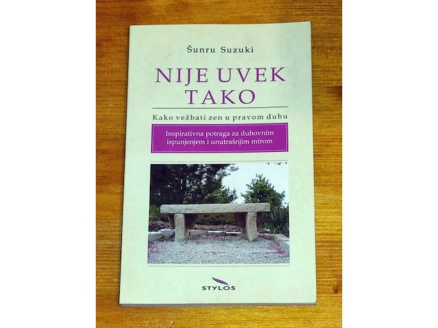 Nije uvek tako-Šunru Suzuki