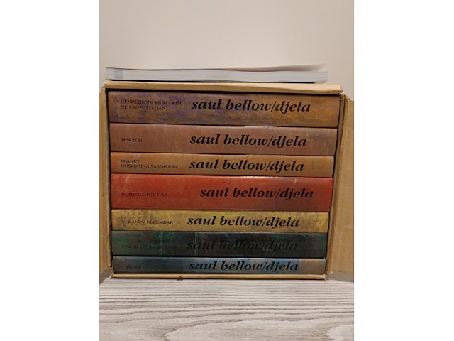 Saul Bellow komplet 1-7