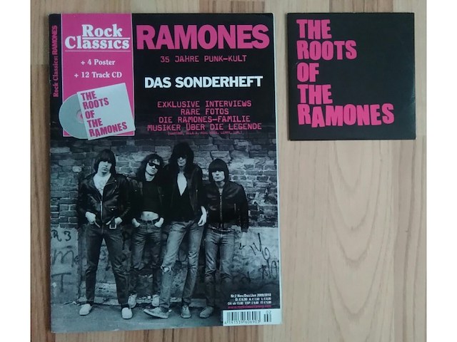 Ramones casopis + CD The Roots of The Ramones