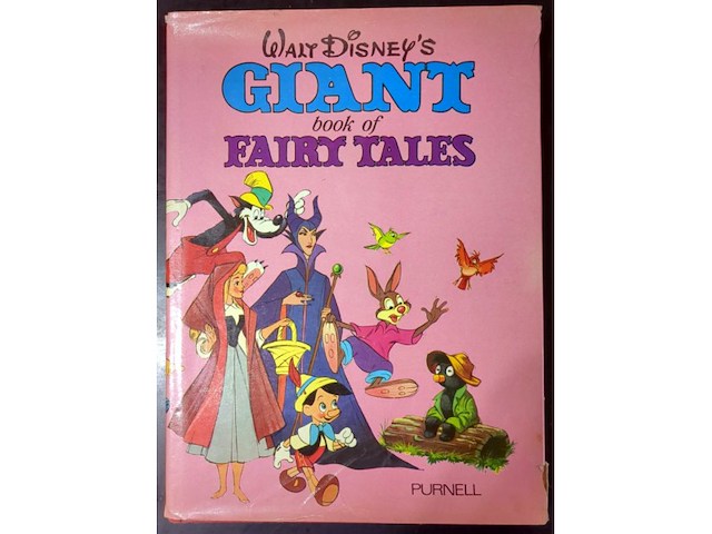 Giant Book Of Fairy Tales - Disney