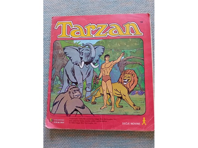 Tarzan album Panini - Dečje novine