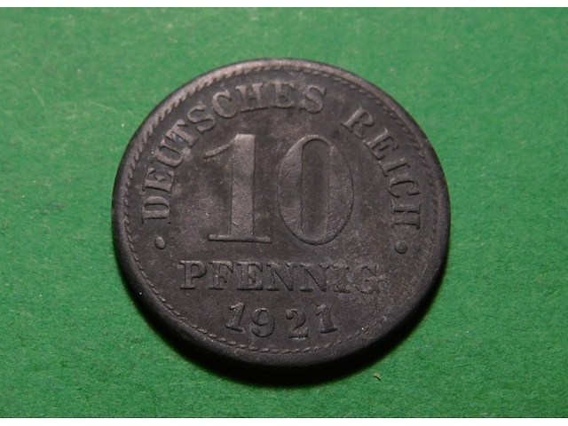 10 pfennig 1921