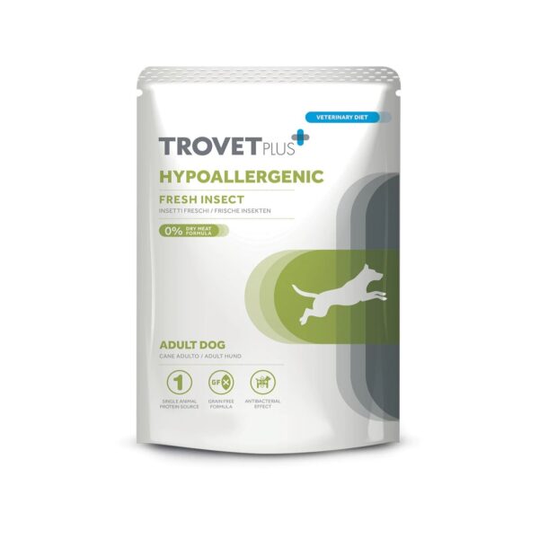 Trovet PLUS Hypoallergenic Insect Dog – 6×300 g