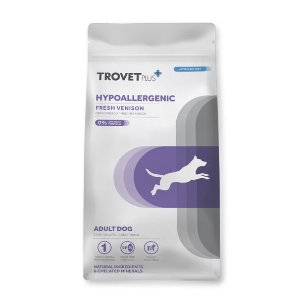 Trovet PLUS Hypoallergenic Venison Dog – 10 kg