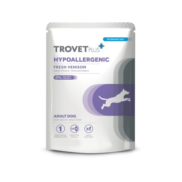 Trovet PLUS Hypoallergenic Venison Dog – 6×300 g