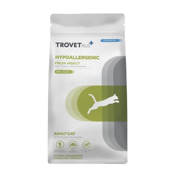 Trovet PLUS Hypoallergenic Insect Cat – 1,2 kg