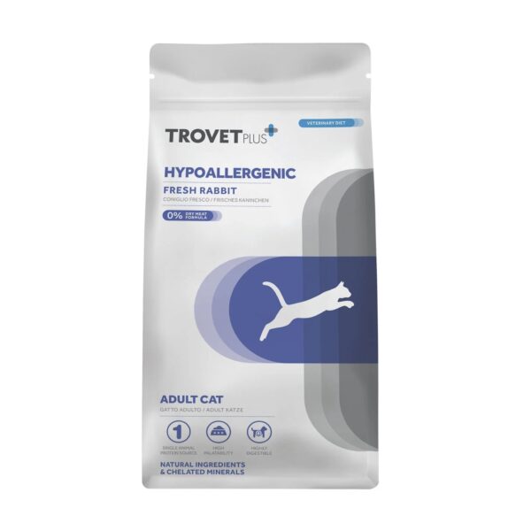 Trovet PLUS Hypoallergenic Rabbit Cat – 1,2 kg