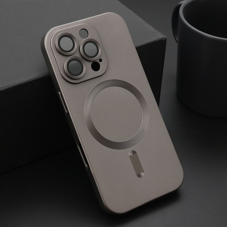 Futrola ELEGANT MAGSAFE za iPhone 16 Pro (6.3) siva