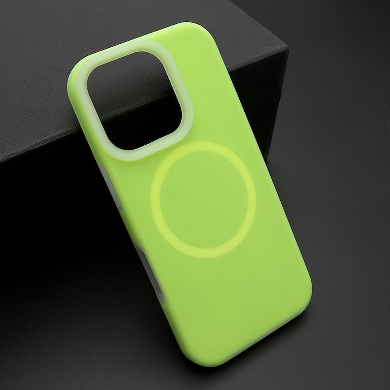 Maska PASTEL COLOR MagSafe za iPhone 16 Pro (6.3) zelena