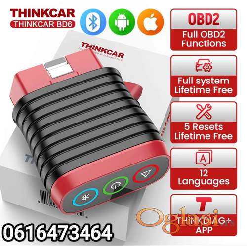 NOVO - Thinkcar BD6 Bluetooth OBD2 Auto Dijagnostika