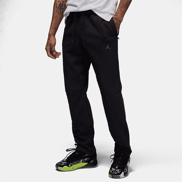 JORDAN SPORT HOOP FLEECE DRI-FIT TROUSERS 'BLACK'
