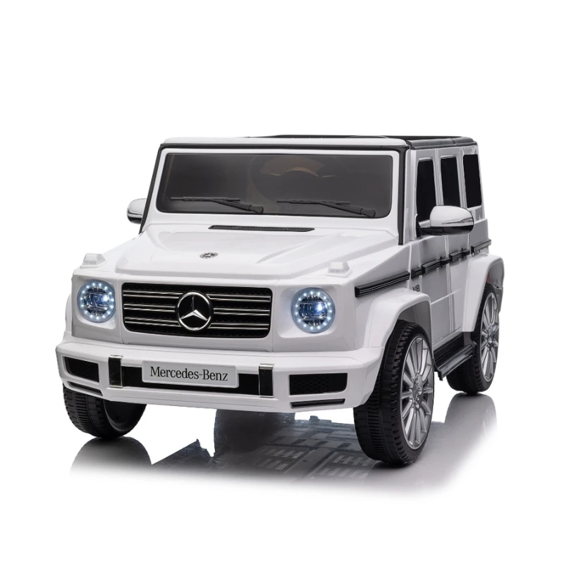 Dečiji auto na akumulator Mercedes Benz G500 Beli, 3+