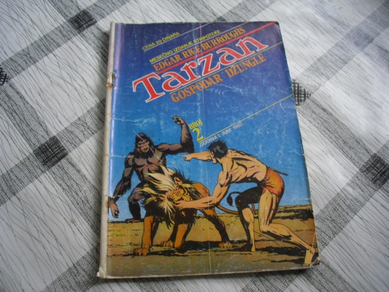 TARZAN GOSPODAR DZUNGLE BROJ 2