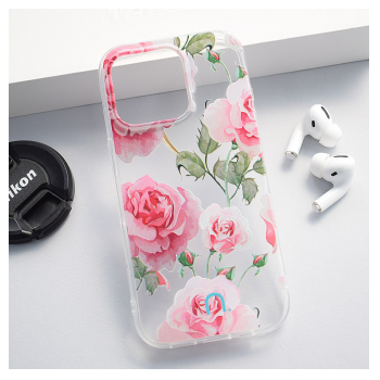 MASKA NANOBIT PRINT ZA IPHONE 16 PRO ROSES