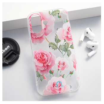 MASKA NANOBIT PRINT ZA IPHONE 16 ROSES