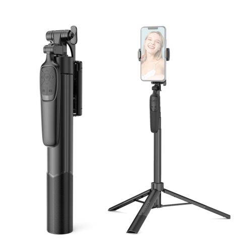 Selfie stick A65 + tripod crni