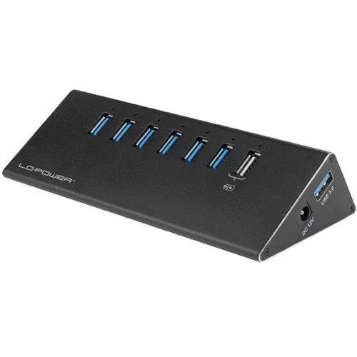 USB 3.0 Hub sa 6+1 portova LC-HUB-ALU-2B-7 LC Power