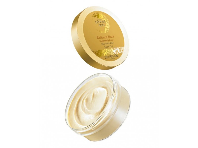 Planet Spa Radiance Ritual golden puter za telo Avon