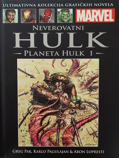 Hachette Marvel grafičke novele 16 Planeta Hulk 1