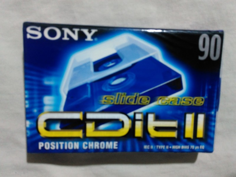 Sony CDit II 90 - Slide Case Chrome