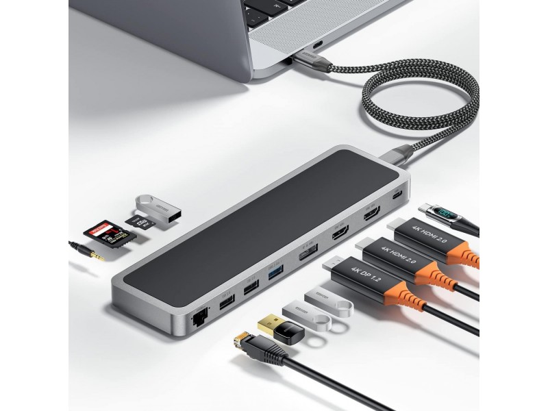 USB C hub 12 u 1 docking station ESSAGER