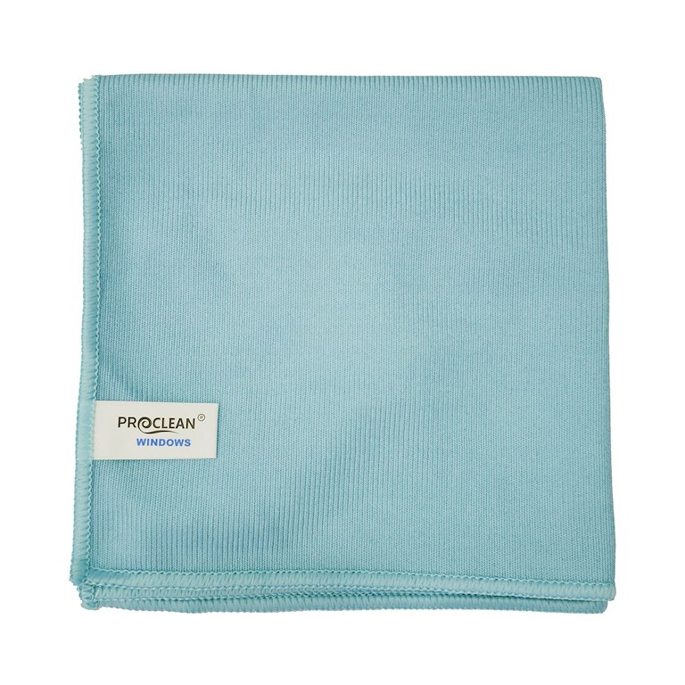 PROCLEAN KRPA – Mikrofiber krpa za prozore, 40x40cm Plava – Irbis