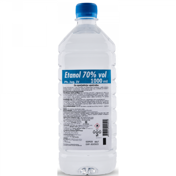 Alkohol 70%, 1l – BEO