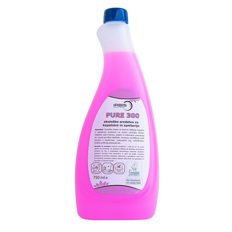 PURE 300 ECOLABEL Sanitar 750ml – Irbis