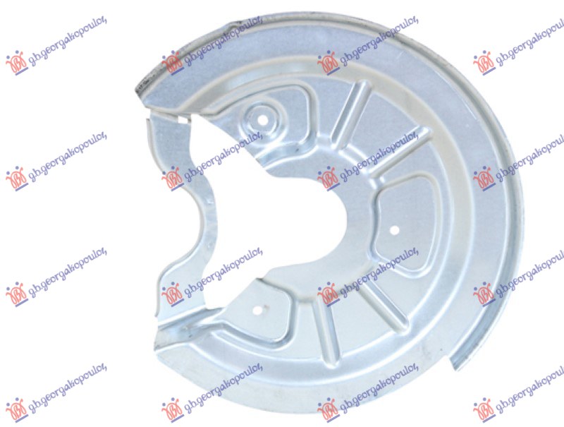 ZASTITA ZADNJEG KOCIONOG DISKA (PRECNIK ZASTITE 320/65mm) (PRECNIK DISKA 272mm) (BOSCH) Desna str. VW GOLF VI (2008-2013) (OEM: 1T0615612B)