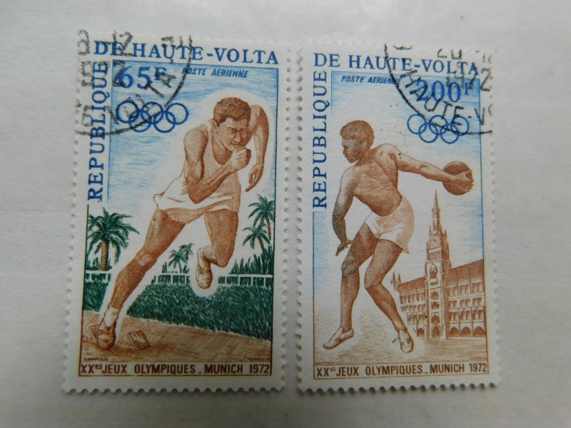 REPUBLIQUE DE HAUTE VOLTA 1972 KOMPLET SERIJA