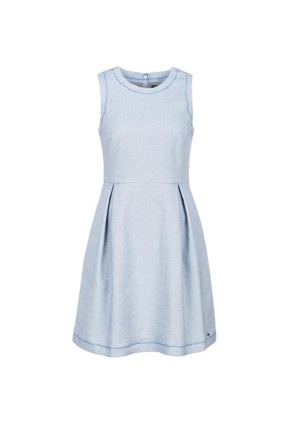 TOMMY HILFIGER DRESS - JESSICA DRESS NS LIGHT BLUE