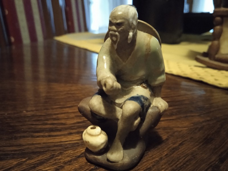 Vintage ShiwanPottery Mudman Chinese