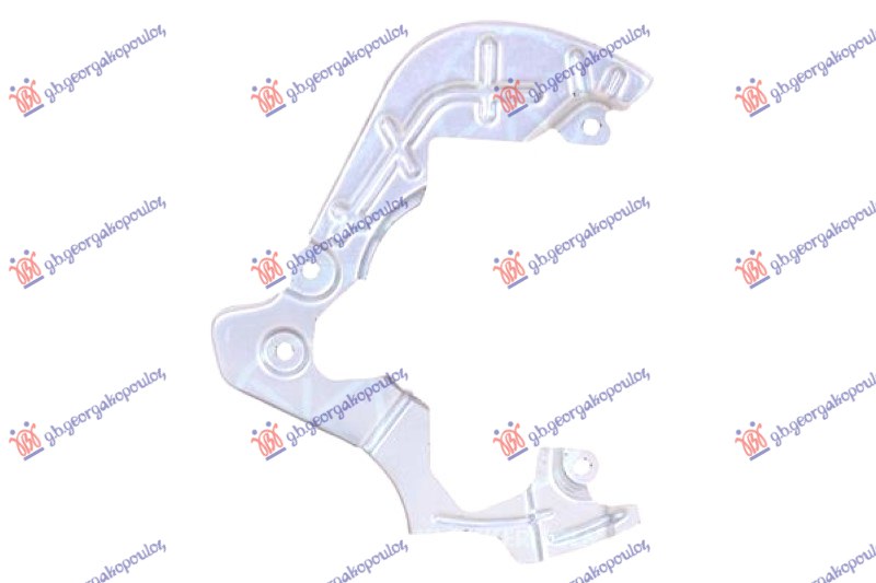 ZASTITA PREDNJEG KOCIONOG DISKA (PRECNIK DISKA 257/274mm) Desna str. FIAT PANDA (2003-2014) (OEM: 51856789)