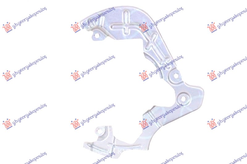 ZASTITA PREDNJEG KOCIONOG DISKA (PRECNIK DISKA 257/274mm) Leva str. FIAT 500 (2007-2015) (OEM: 51856788)