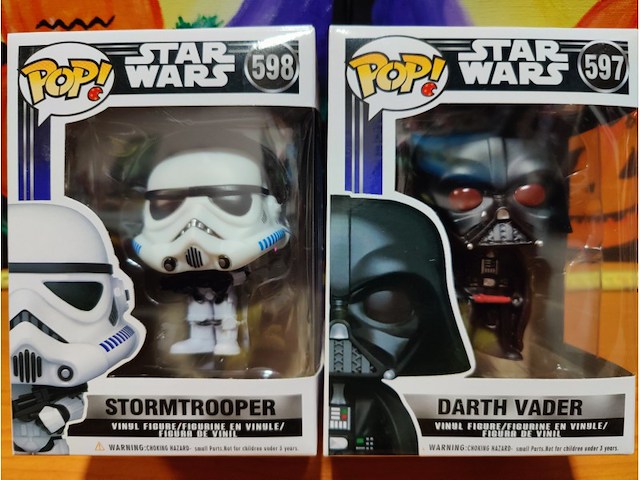 Star Wars Darth Vader i Stormtrooper PoP figure