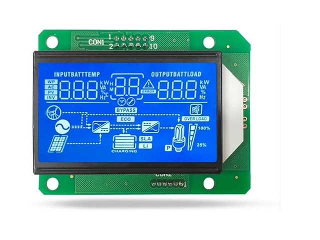 Inverter napajanja UPS 7 segmentni HTN plavi LCD ekran