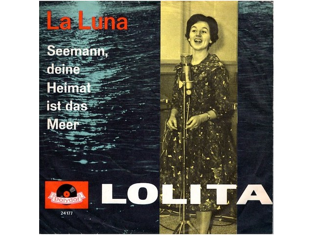 Lolita – La Luna Vinyl, 7`, 45 RPM, Single, Mono