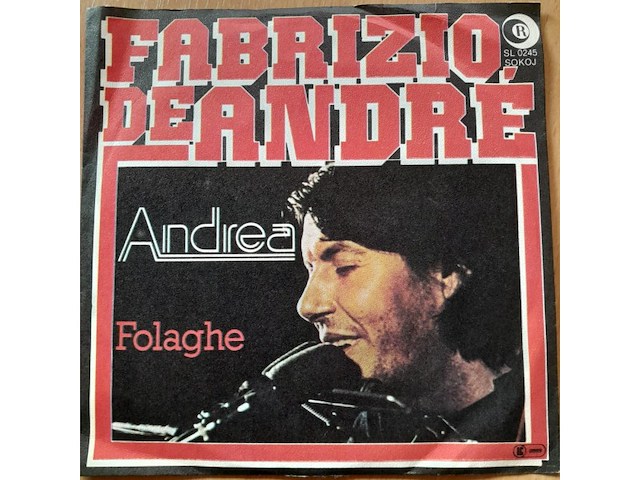 Fabrizio De Andrè  ‎– Andrea / Folaghe