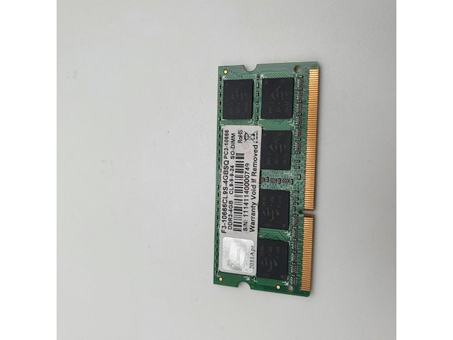 RAM memorija 4gb DDR3 4gb 1066MHZ PC3