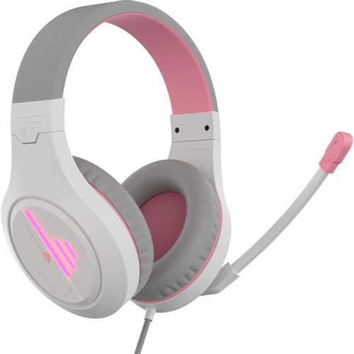 MEETION HP021WH GEJMERSKE HP STEREO Slušalice, BELO-PINK