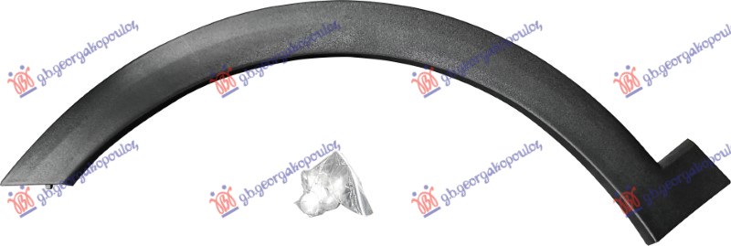 RUB PLASTICNI PREDNJEG BLATOBRANA Leva str. SEAT ARONA (2017-) (OEM: 6F98537179B9)