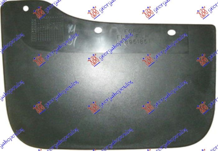 ZASTITA OD BLATA (ZAVESICA) PREDNJA Leva str. FORD RANGER (2006-2009) (OEM: UR89-51-851B, UR8951851B)