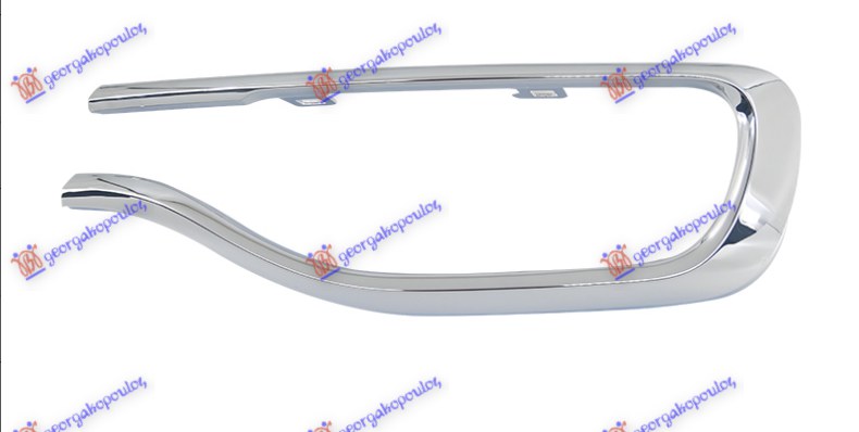 OKVIR IZDUVNE CEVI AUSUPHA HROM (PURE-EXCELLENCE) Leva str. BMW SERIES 7 (G11/G12) (2015-) (OEM: 51127369919)